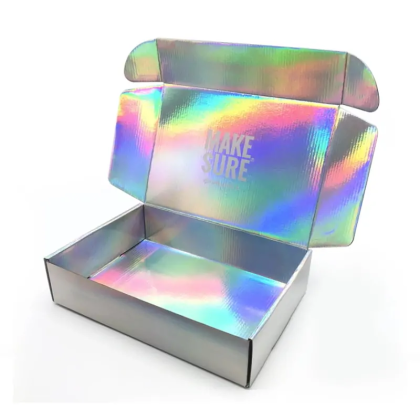 Customised Holographic Foil Mailer Box