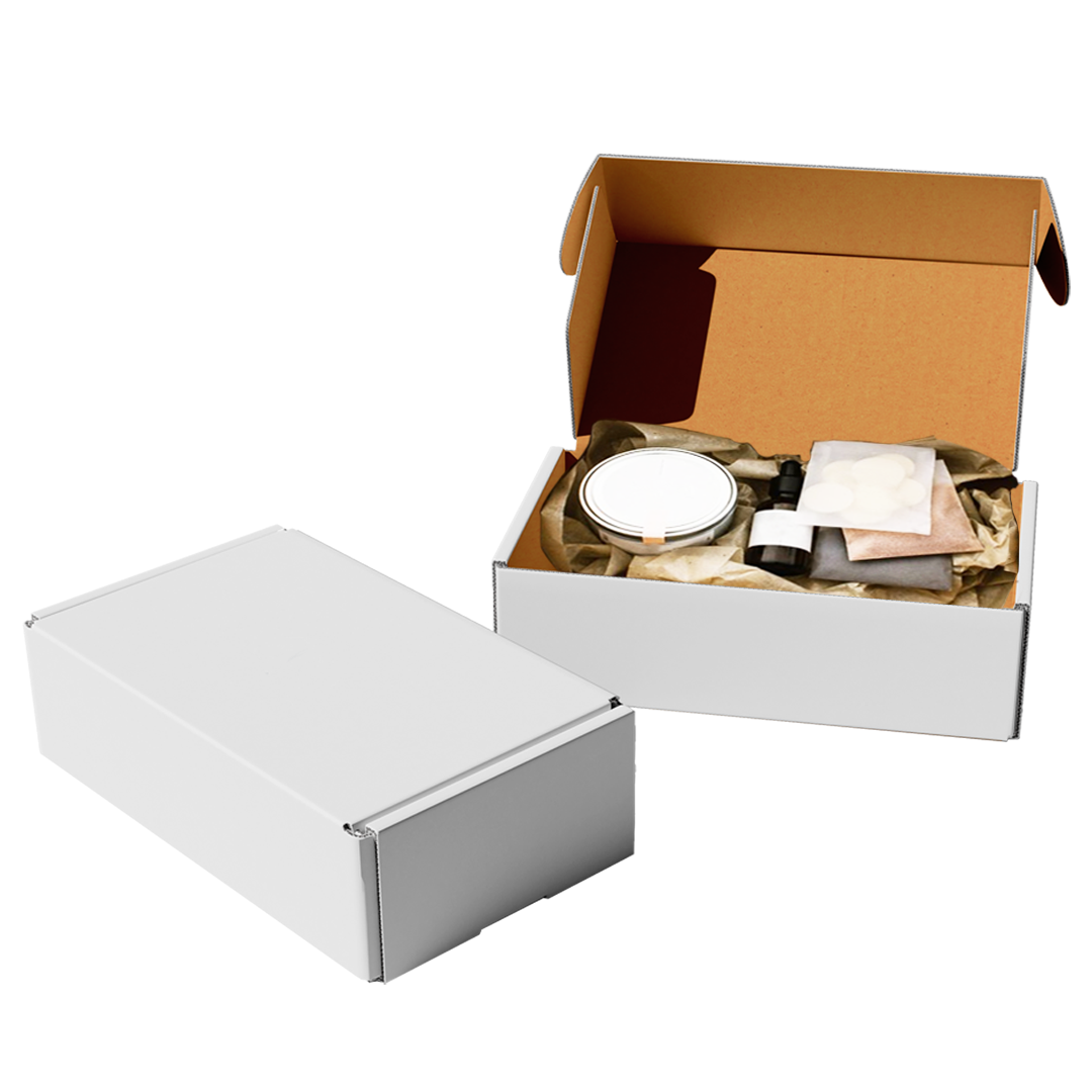 Customized Print White Mailer Box